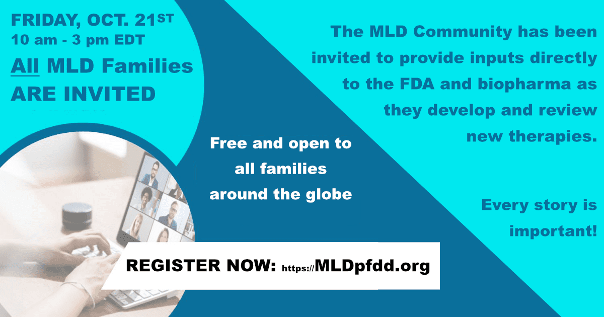 MLD PFDD | MLD Patient-Focused Drug Development Meeting